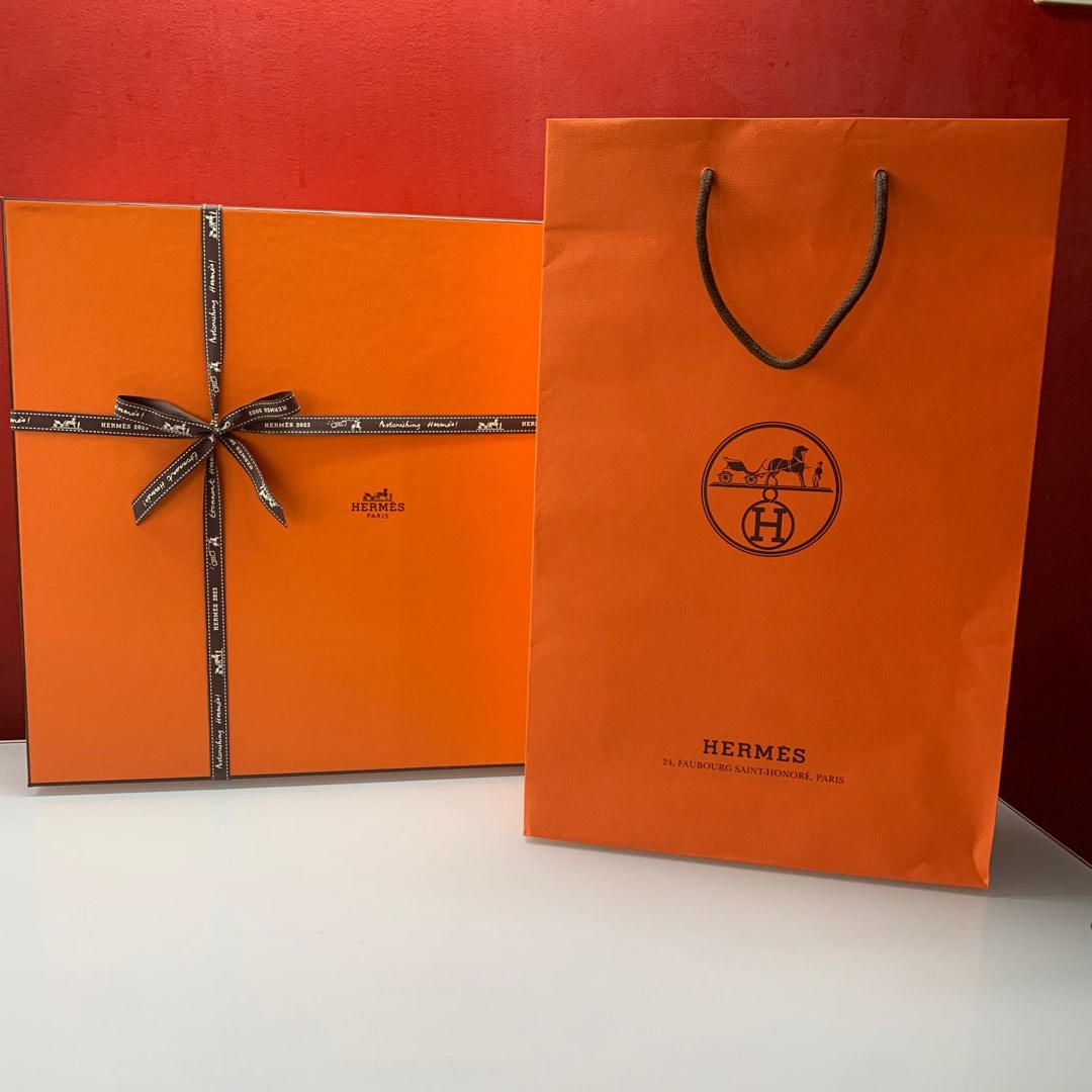 Hermes Paperbag, Luxury, Accessories on Carousell