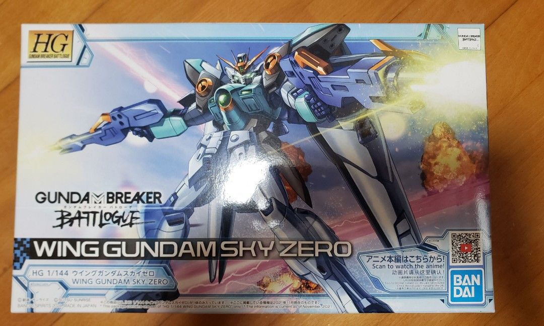 全新 HG WING GUNDAM SKYZERO, 興趣及遊戲, 玩具 & 遊戲類 - Carousell