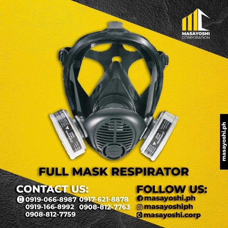 Hoenywell Sperian Full Face Gas Mask | 768000 | Honeywell | Mask ...