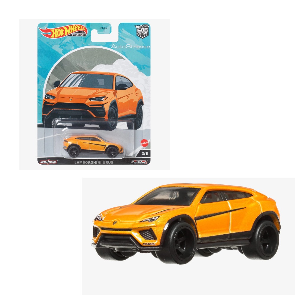 Hot Wheels 1/64 Scale Car Culture Lamborghini Urus 21A Auto Strasse Die-cast Car, Hobbies & Toys ...