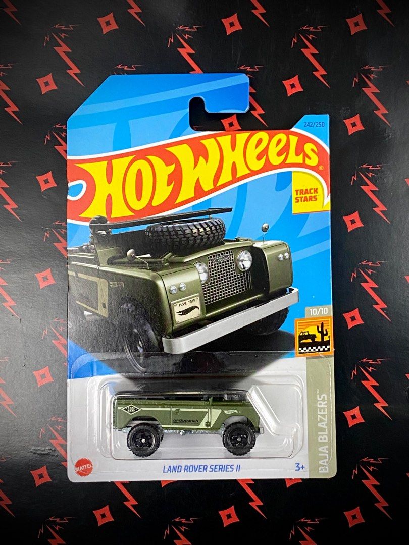 Hot Wheels Land Rover Series II Defender Convertible Surf Hotwheels ...