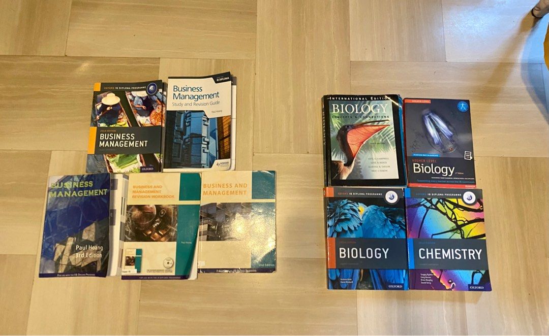 IB/IGCSE Textbooks (Biology, Chemistry, Business), Hobbies & Toys ...