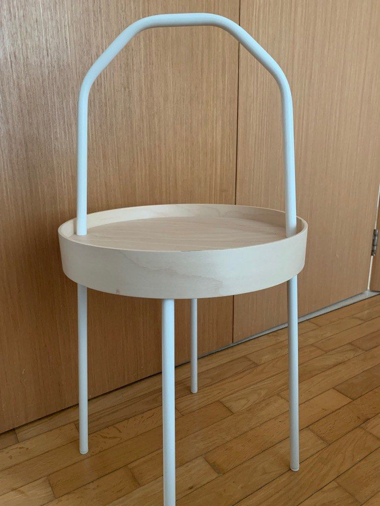 IKEA BURVIK Side table, Furniture & Home Living, Furniture, Tables ...