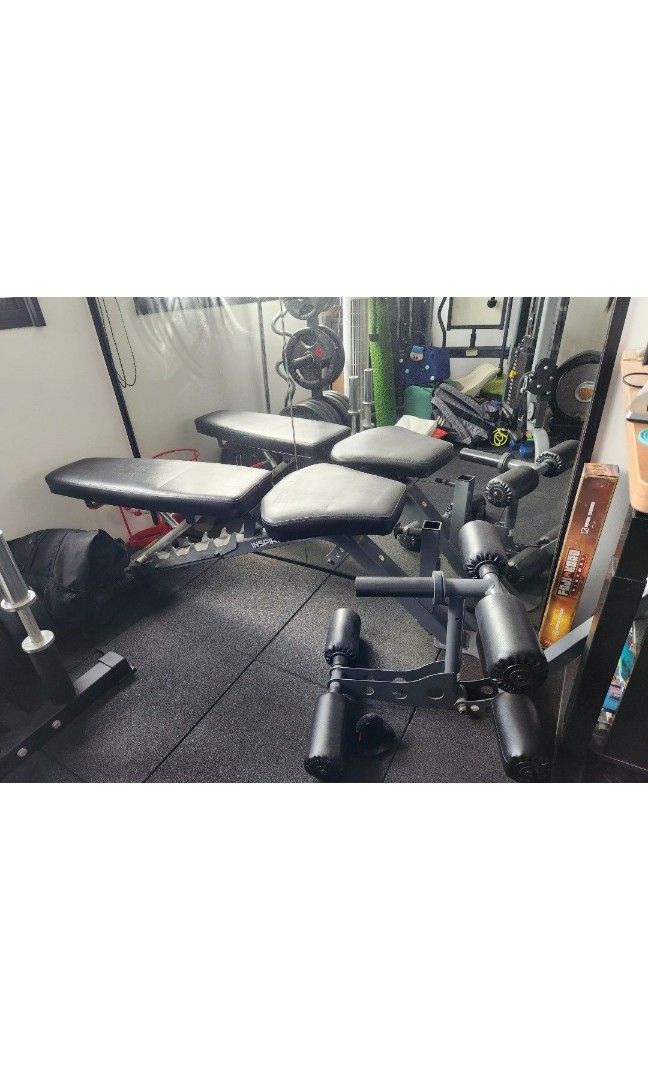 Inspire Workout Bench with leg extension, Sports Equipment, Exercise ...
