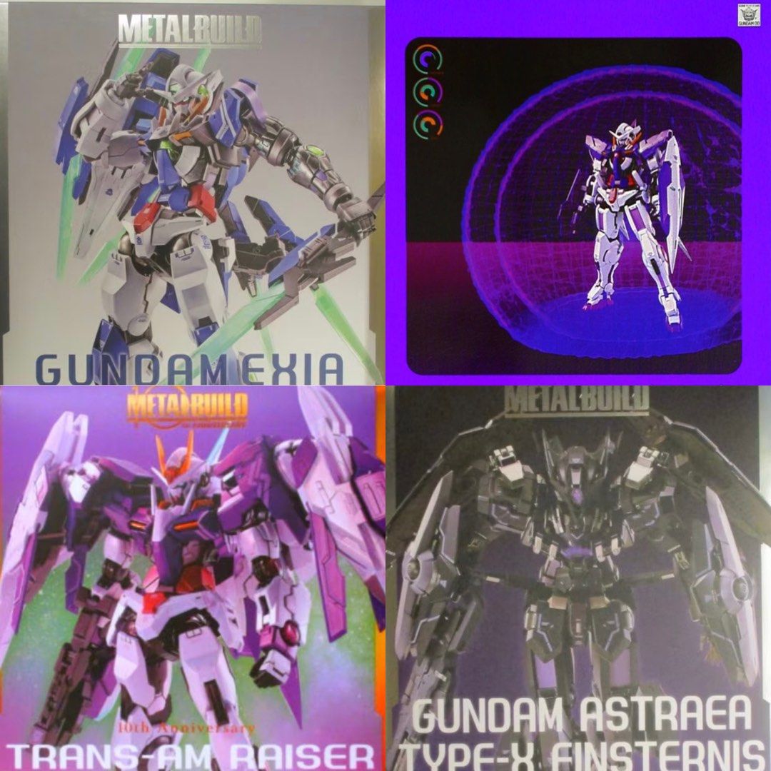[instock] Gundam metal build 00 series - exia repair IV graham / Astraea TYPE-X Finsternis ...