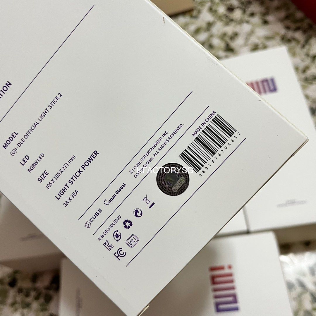[INSTOCKS] NEVERBONG VER 2 | GIDLE LIGHTSTICK VERSION 2, Hobbies & Toys ...