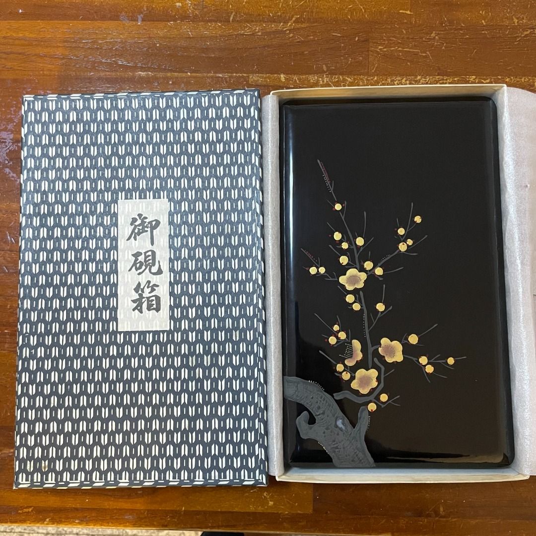 Japanese Jewel Stationery Box Lacquerware Traditional Japanese ...
