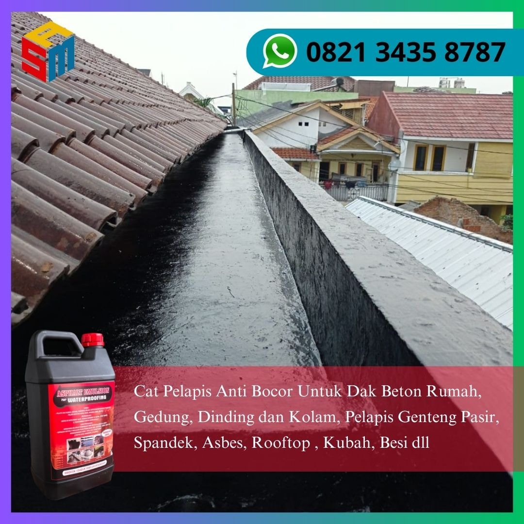 JASA WATERPROOFING CAT PELAPIS ANTI BOCOR ASPAL CAIR BERGARANSI UNTUK ...