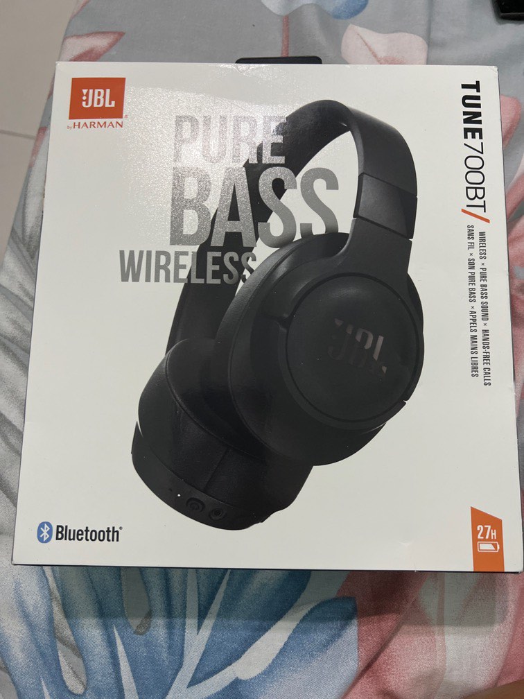 JBL tune 700bt headphones, Audio, Headphones & Headsets on Carousell