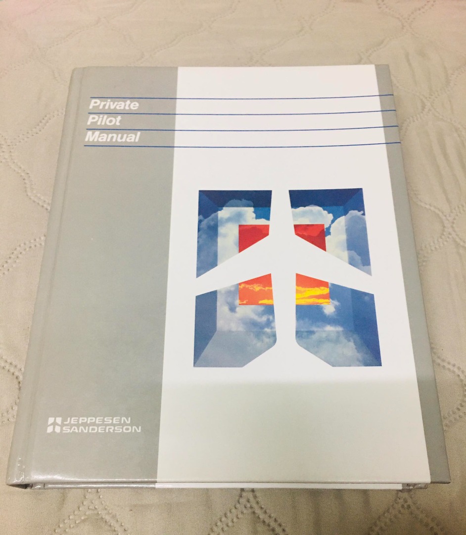 Pilot Book Jeppesen Private Pilot Manual, Hobbies & Toys, Books & Magazines, Textbooks on Carousell