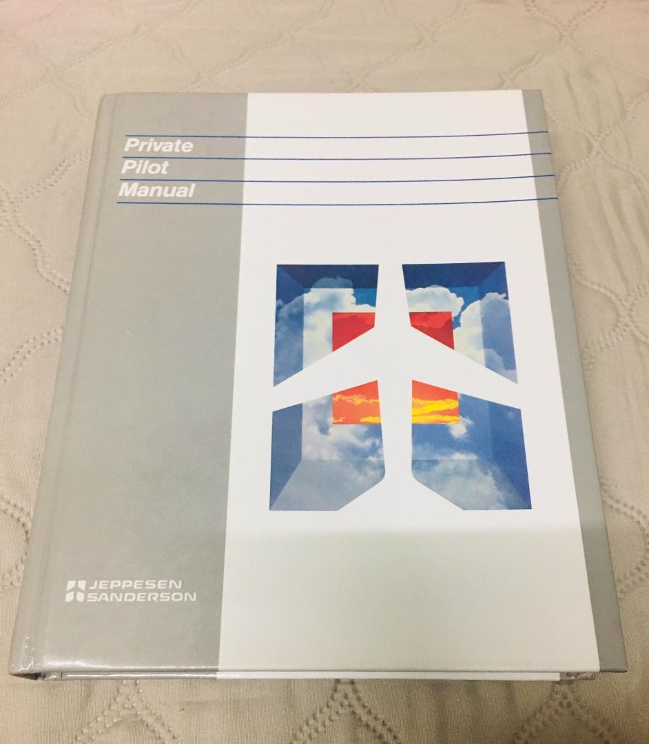 Pilot Book Jeppesen Private Pilot Manual, Hobbies & Toys, Books & Magazines, Textbooks on Carousell
