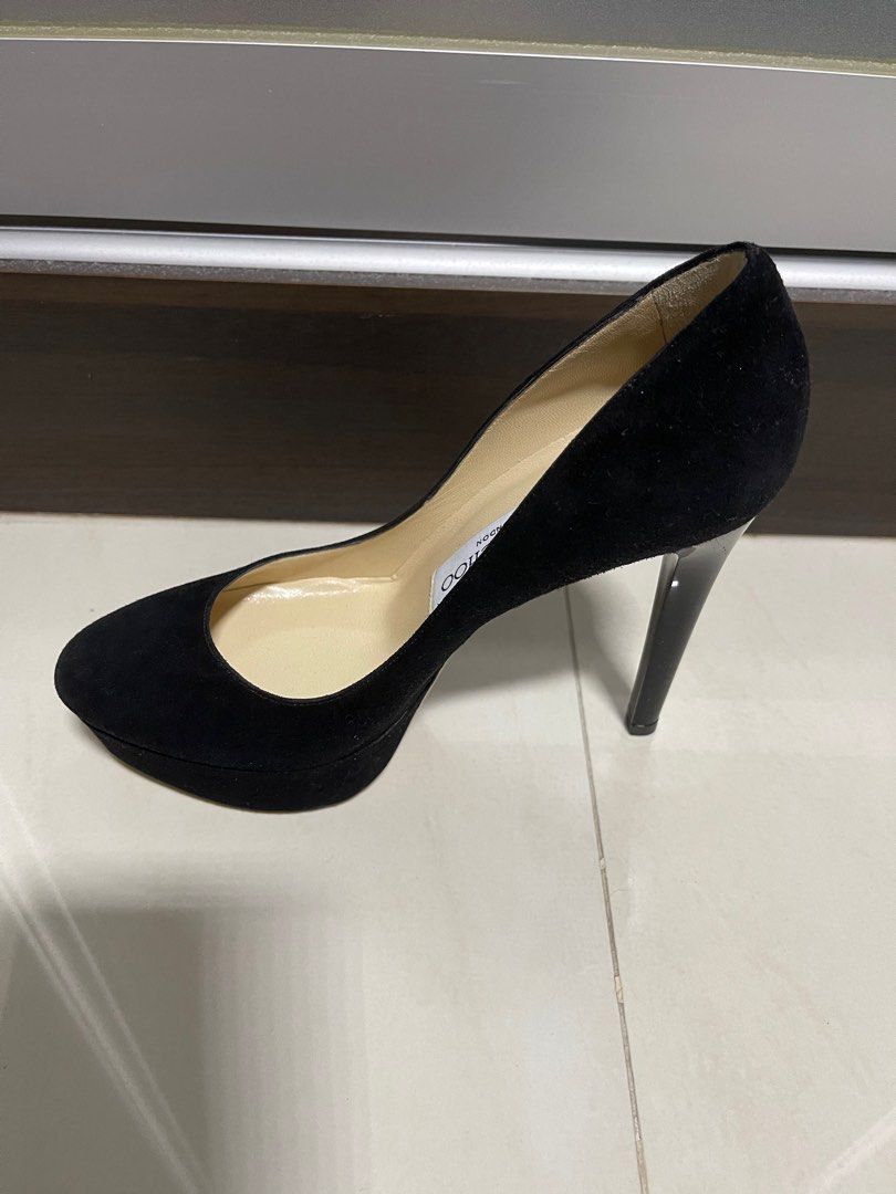 Jimmy Choo black heels, Women's Fashion, Footwear, Heels on Carousell