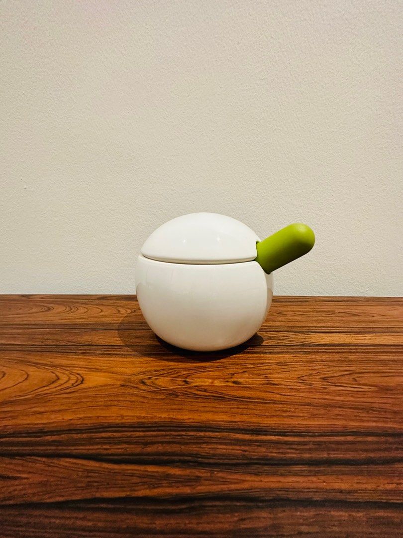 Joseph Joseph Ceramic Mortar & Pestle with Lid, Furniture & Home Living ...