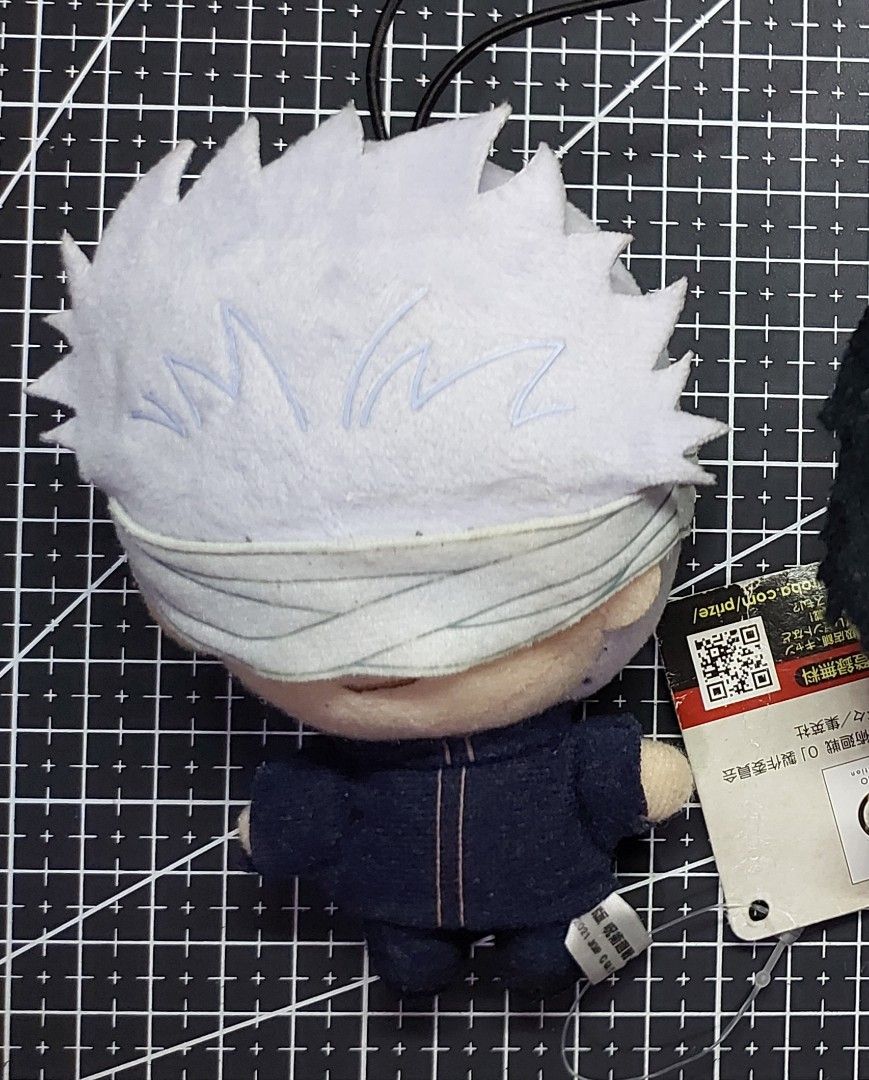 Jujutsu Kaisen Gojo Satoru Furyu Plush Charm JJK 0, Hobbies & Toys ...