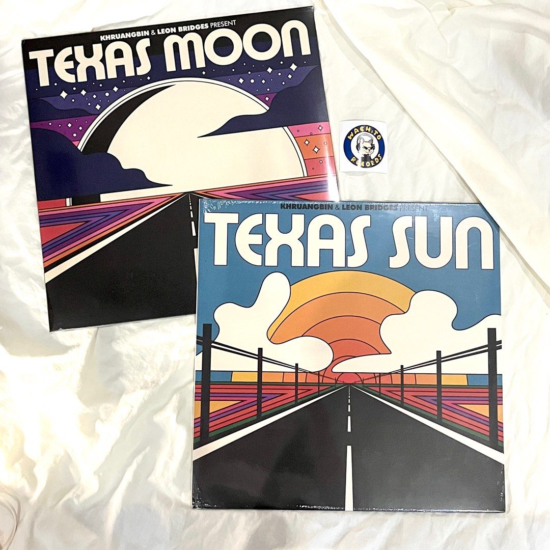 Khruangbin And Leon Bridges - Texas Moon, Texas Moon (Black Lp ...