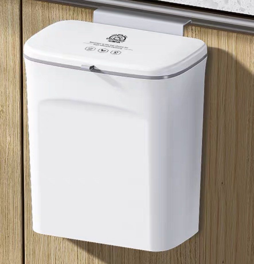 Kitchen dust bin with lid, Furniture & Home Living, Cleaning & Homecare ...