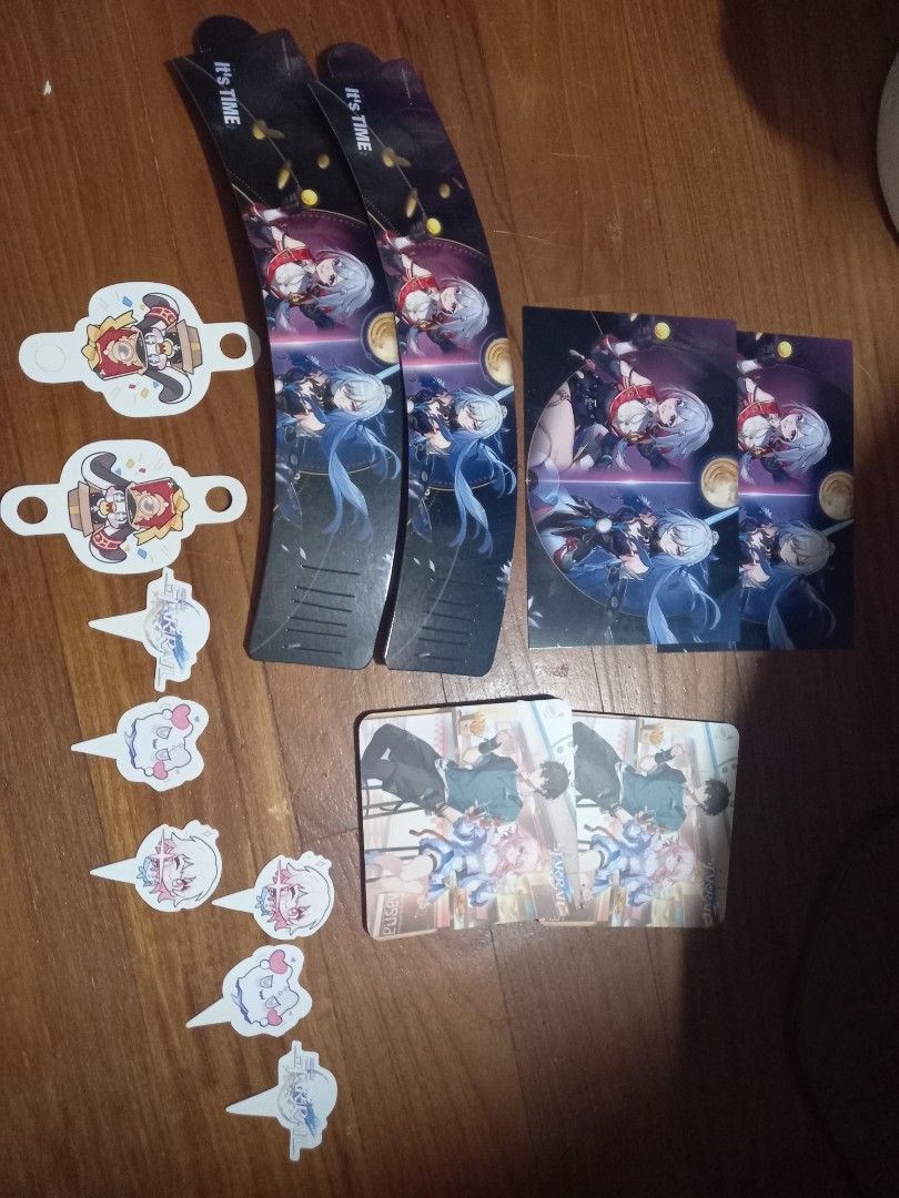 Kith cafe x honkai star rail collab merchandise (hsr), Hobbies & Toys ...