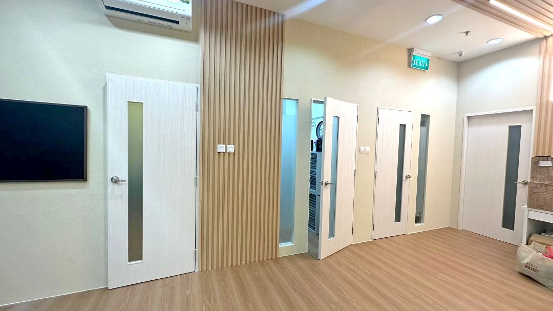 Korea Fluted Panel with LED Light Install / Miga Fluted Panel / Korea ...