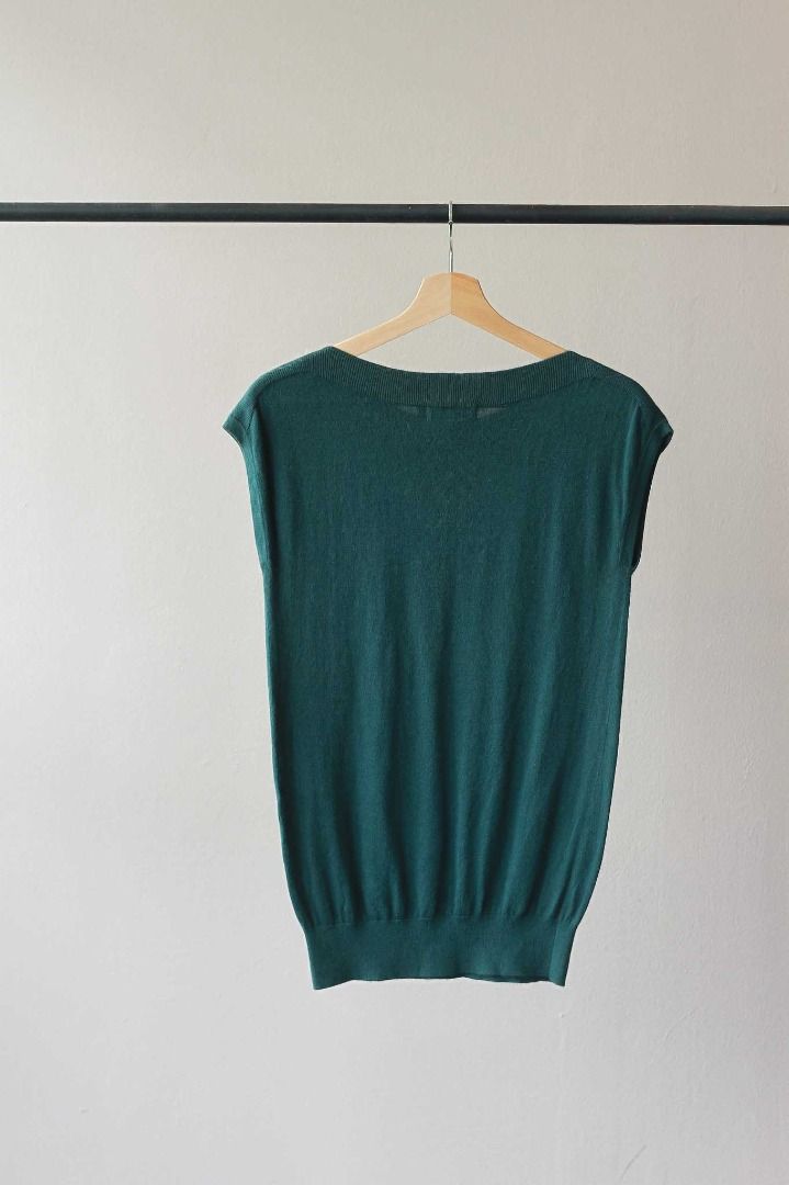 (L) G2000 Boat Neck Cocoon Top with Zip Detail, Women's Fashion, Tops ...