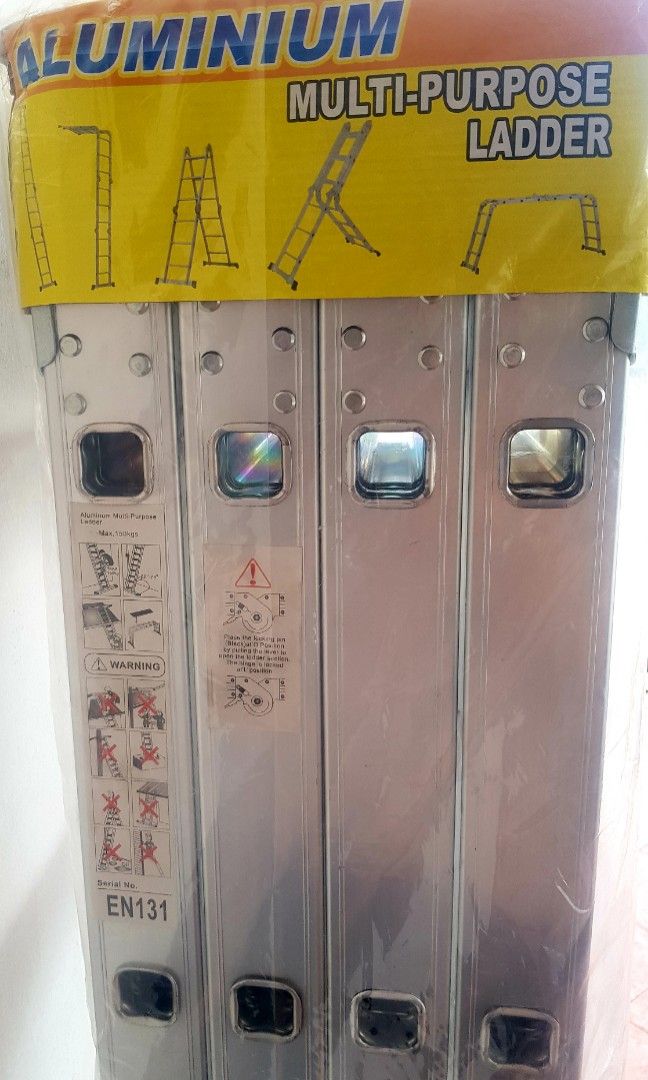 LADDERMAN Multipurpose Ladder Foldable/ Tangga Lipat 5.7m 20 step ...