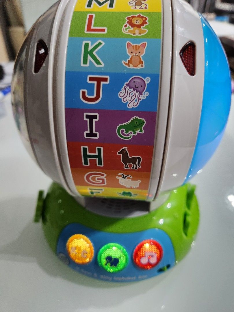 LeapFrog Spin & Sing Alphabet Zoo, Babies & Kids, Infant Playtime on ...