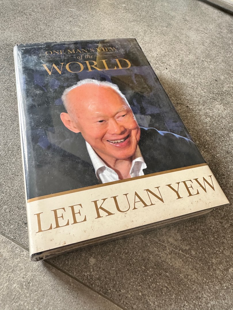 Lee Kuan Yew One’s Man View of the World, Hobbies & Toys, Books ...