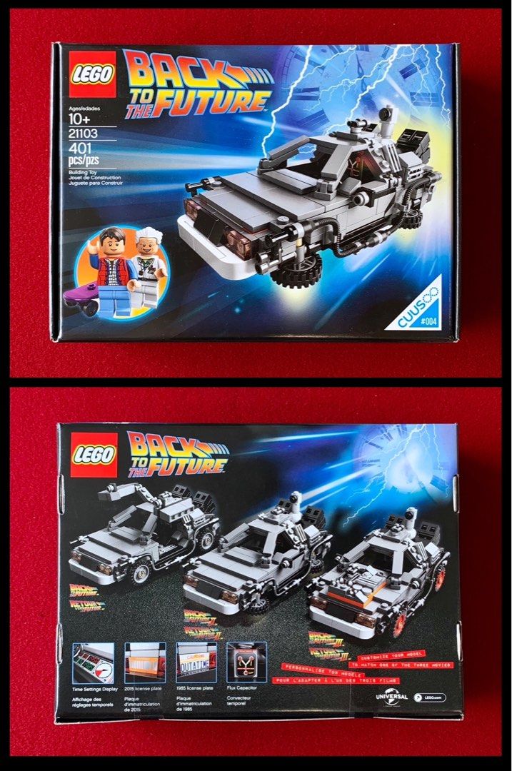 Lego 21103 The DeLorean Time Machine, Hobbies & Toys, Toys & Games on ...