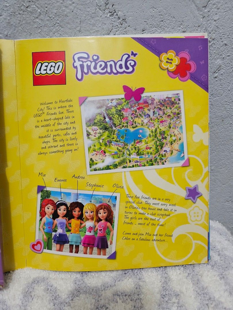 LEGO Friends Book, Hobbies & Toys, Toys & Games on Carousell