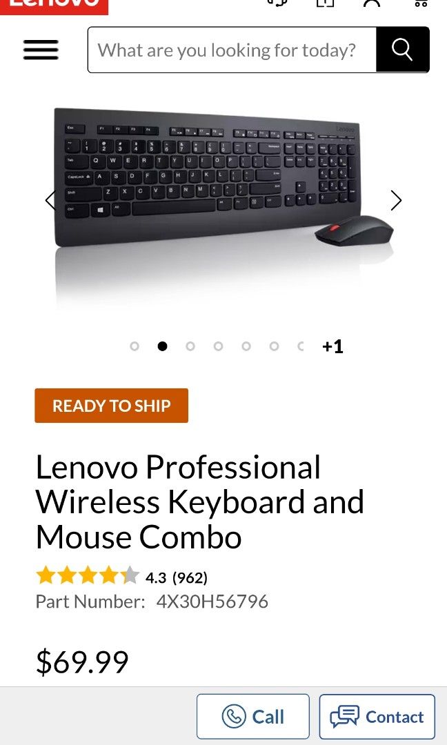 Lenovo Wireless Keyboard And Mouse (OMAN-TRA), Computers & Tech, Parts ...