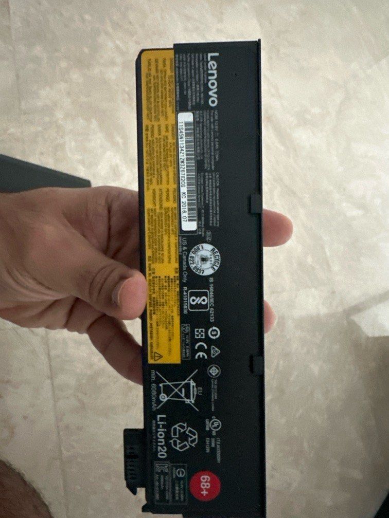 Lenovo Thinkpad Battery. X and T series models , Computers & Tech ...