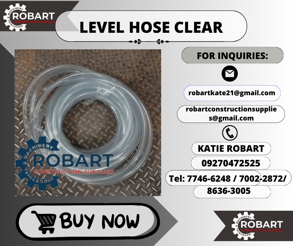 LEVEL HOSE CLEAR, Commercial & Industrial, Construction Tools ...