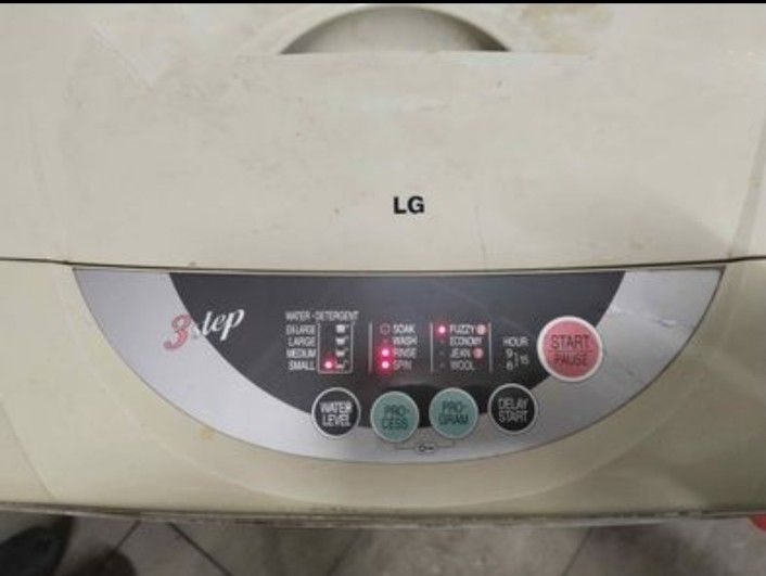 LG Fuzzy Logic 5.5kg WF-F5207PC, TV & Home Appliances, Washing Machines ...