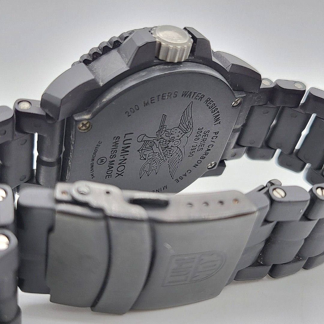 LUMINOX Navy SEAL 3050/3950 44mm Quartz Watch, Men's Fashion, Watches ...