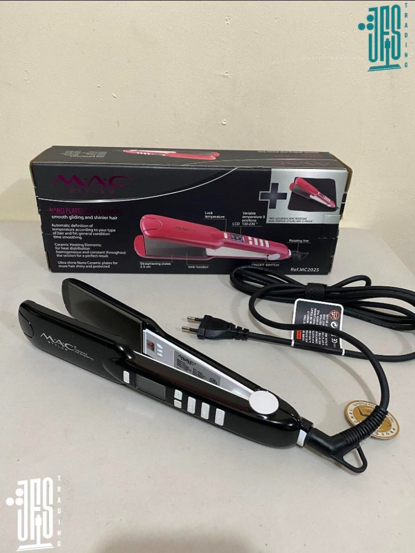 MAC Hair iron, Beauty & Personal Care, Hair on Carousell