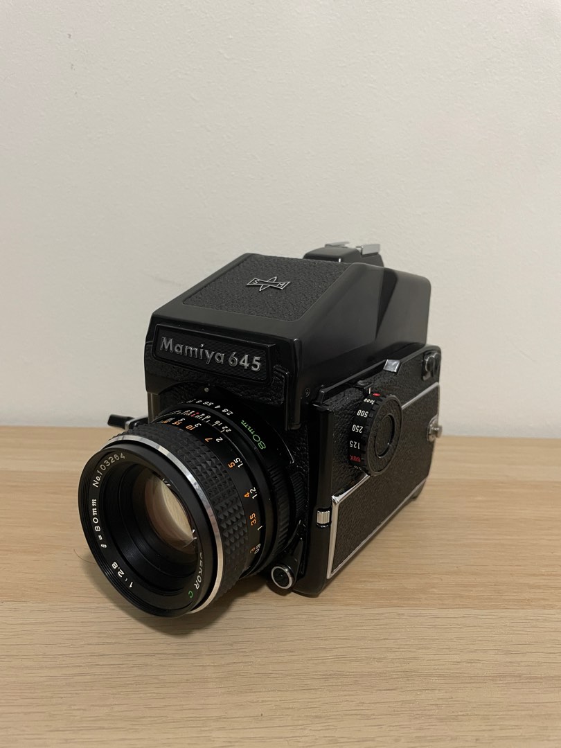 Mamiya 645 1000s with 80mm f2.8, Photography, Cameras on Carousell