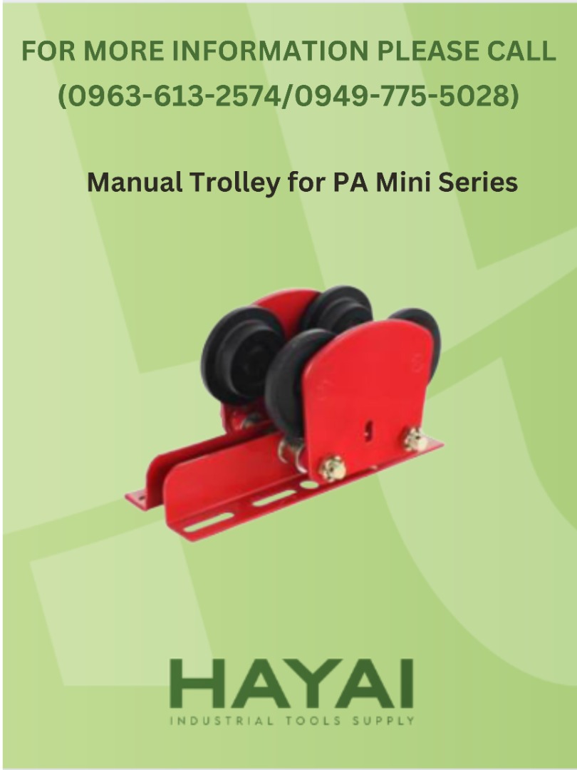 Manual Trolley for PA Mini Series, Commercial & Industrial ...