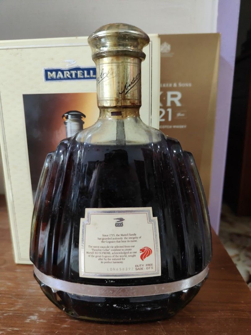 MARTELL XO SUPREME 1 LITER, Food & Drinks, Alcoholic Beverages on Carousell