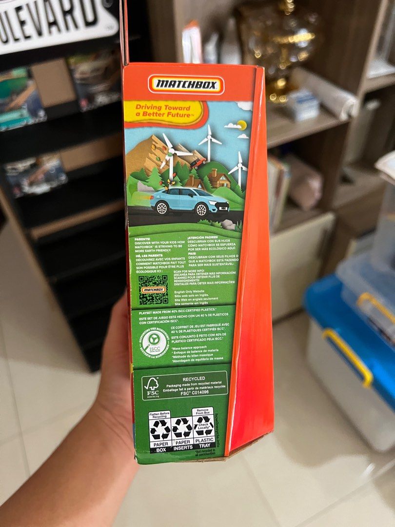 Matchbox Action Drivers Fedex Package Center Playset, Toys ...