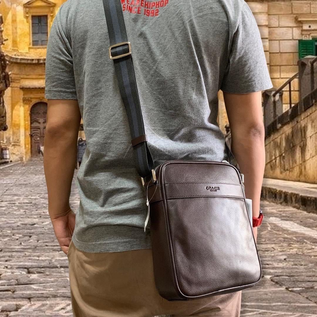 Men Flight Bag, Men's Fashion, Bags, Sling Bags on Carousell