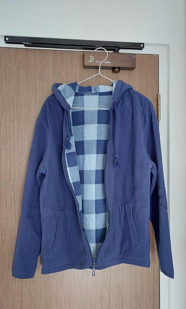 Men warm jacket blue color, Men's Fashion, Coats, Jackets and Outerwear ...