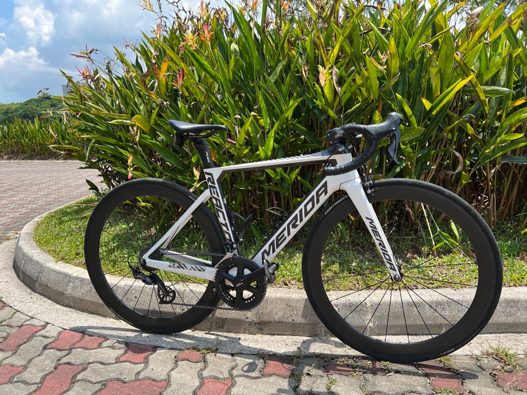 Merida Reacto Full Carbon 7.49kg Aero Road Bike size XS 47 Shimano 105 ...