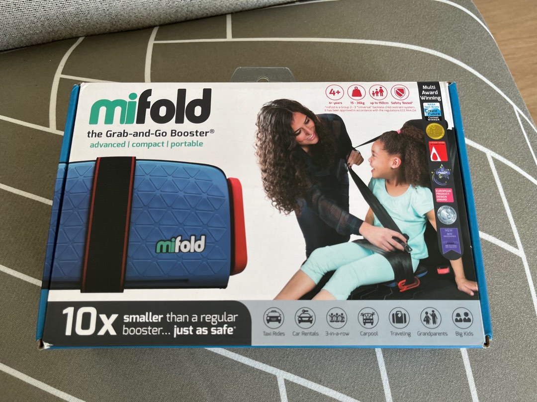 Mifold booster seat, Babies & Kids, Going Out, Car Seats on Carousell