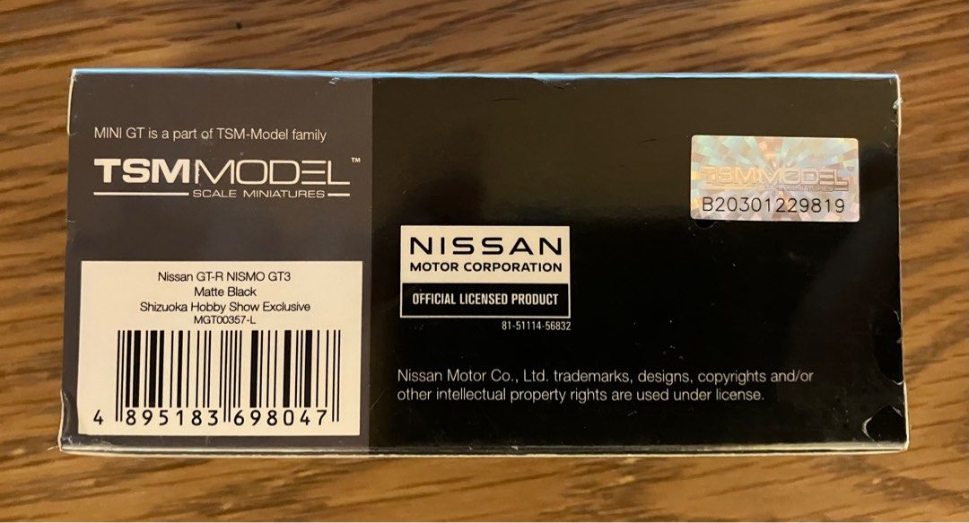 MINI GT Nissan GT-R NISMO GT3 #357 靜岡車展限定, 書籍、休閒與玩具, 玩具、公仔、桌遊在旋轉拍賣