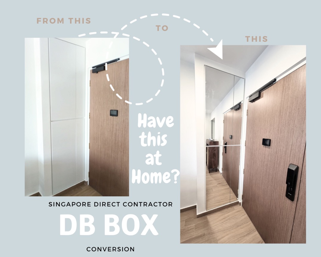 Mirror DB box convert, Furniture & Home Living, Home Decor, Mirrors on ...