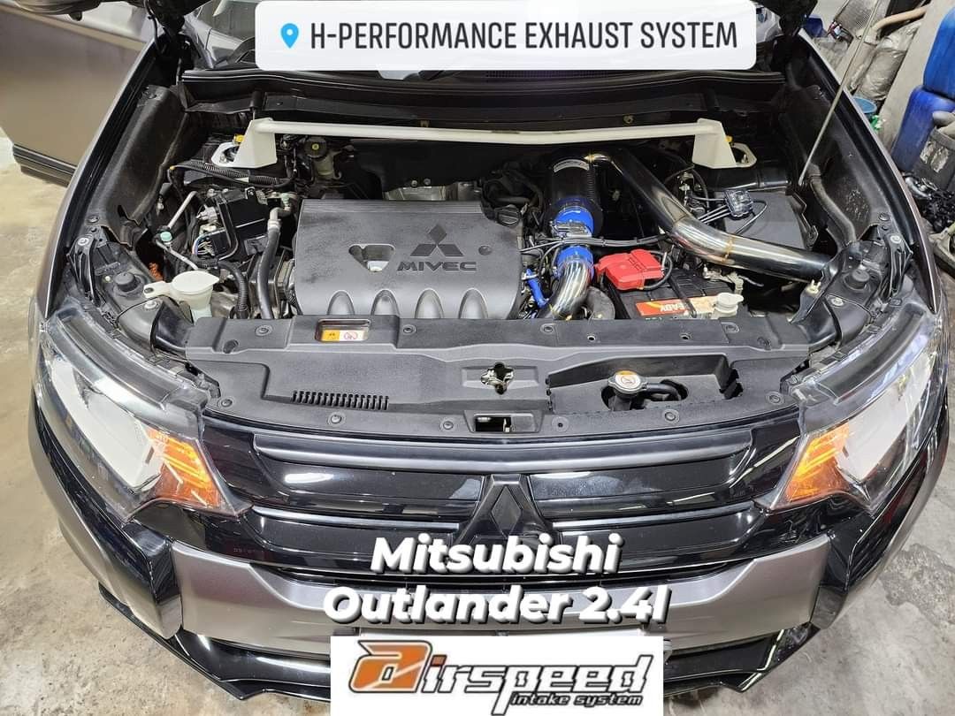 Mitsubishi Outlander 2.4l ( Upgrade Airspeed Custom Air Intake System ...