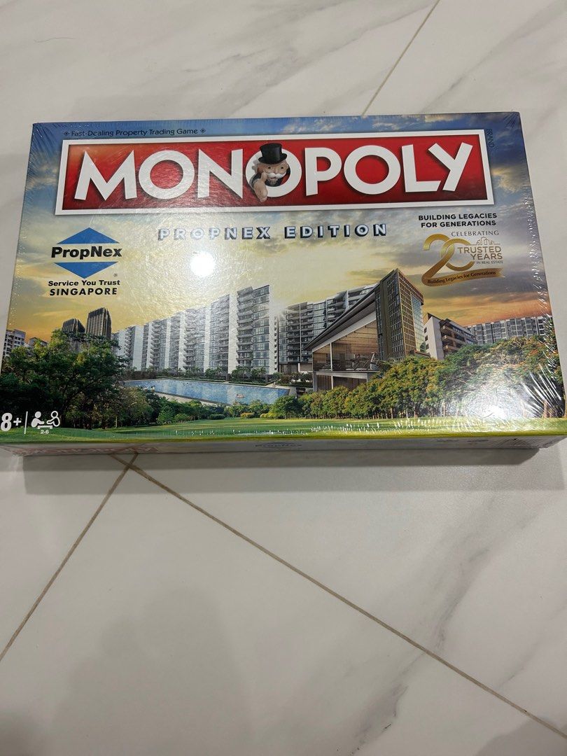 Monopoly propnex edition, Hobbies & Toys, Toys & Games on Carousell