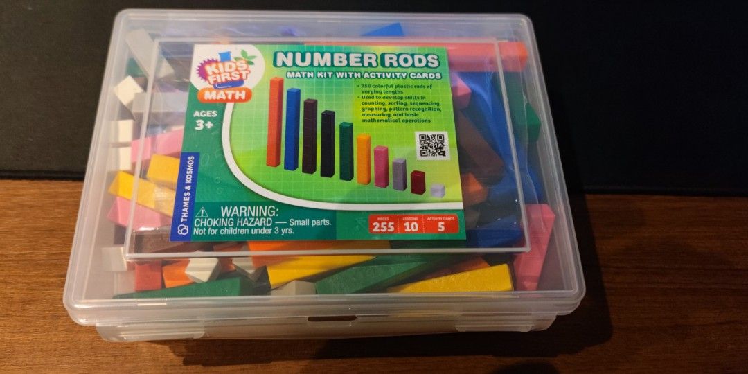 Montessori number rods / cuisenaire rods math learning tools, Hobbies ...