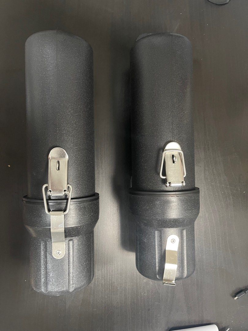 Motorbike storage tube (with lock mechanism), Motorcycles, Motorcycle ...