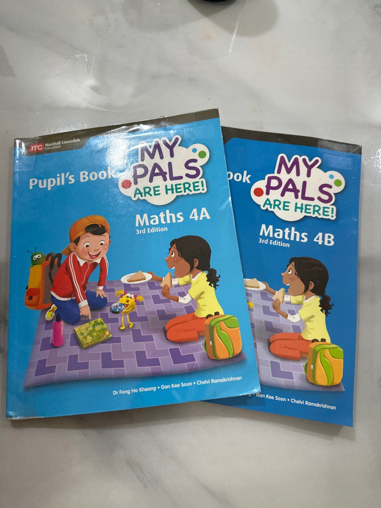 My Pals Are Here! Maths 4A 4B, Hobbies & Toys, Books & Magazines ...