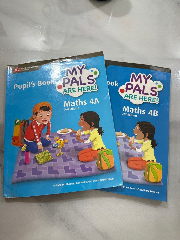 My Pals Are Here! Maths 4A 4B, Hobbies & Toys, Books & Magazines ...